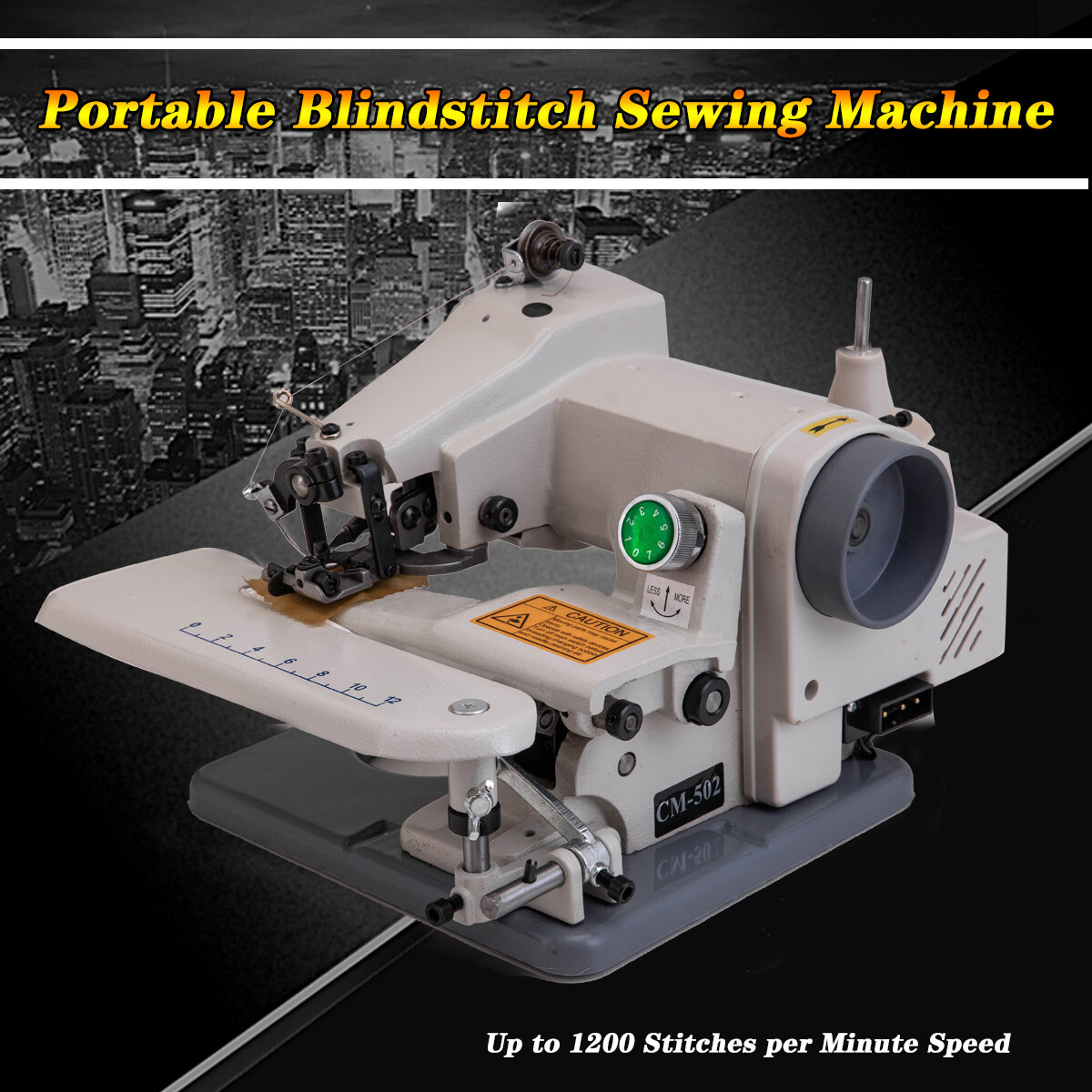 RM-500 Portable Industrial Blind Stitch Hemmer/Hemming Sewing Machine ...