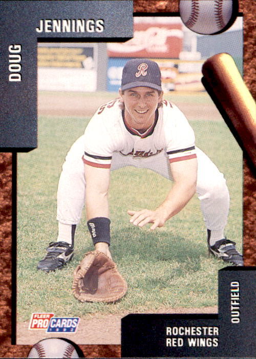 1992 Rochester Red Wings Fleer/ProCards #1950 Doug Jennings Tallahassee ...