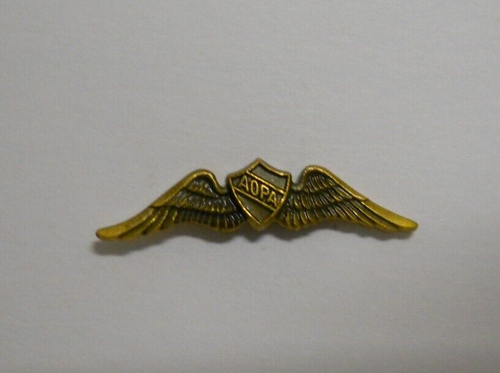 AOPA 1939 Wings Lapel Jacket Hat Pin Aircraft & Owners Pilots ...