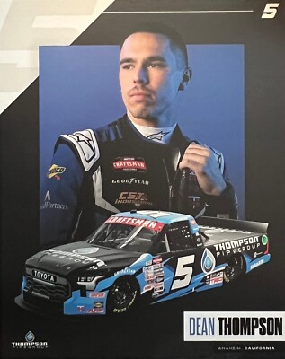 2024 DEAN THOMPSON “THOMPSON PIPE GROUP" #5 NASCAR CRAFTSMAN TRUCK ...