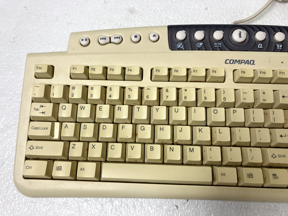 Compaq Genuine Desktop USB Vintage USB Keyboard SDM4540UL | eBay
