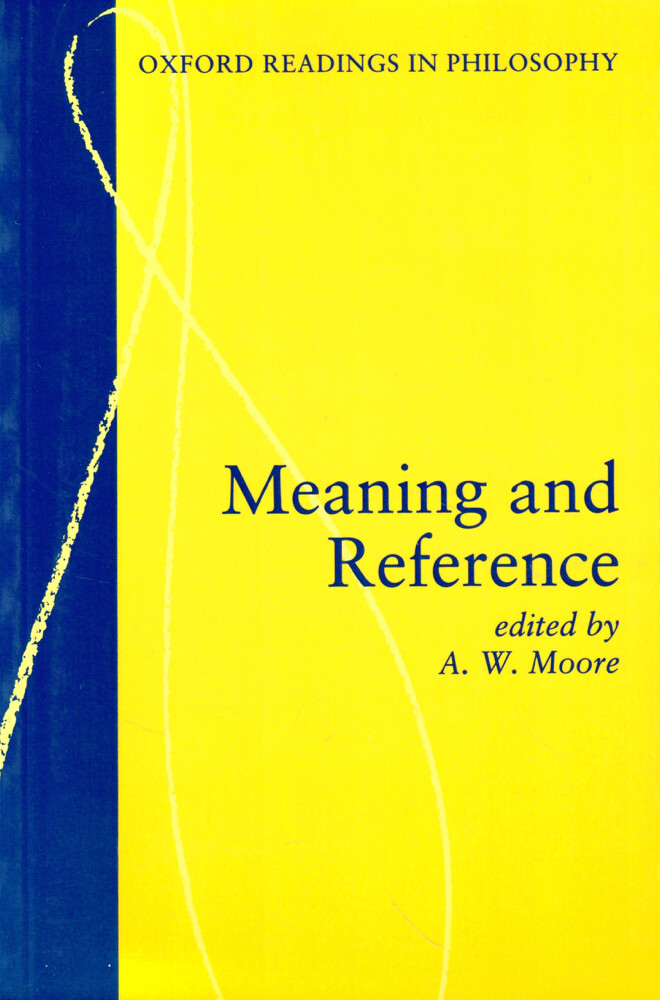 A W Moore / Meaning and Reference 1993 | eBay