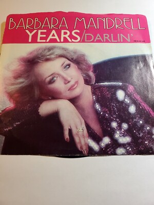 Barbara Mandrell -Years / Darlin 45rpm VG+ F181 | eBay