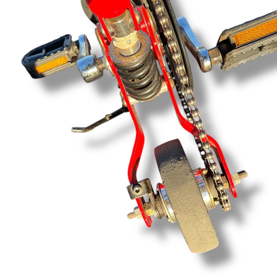 Vintage Red Just Go Runt Mini Stunt Clown Bike Circus Pocket Travel Bike ⚠️READ | eBay