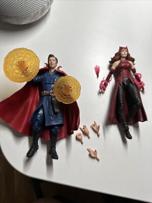 Marvel Legends Wanda Vision SCARLET WITCH & Doctor Strange Multiverse ...