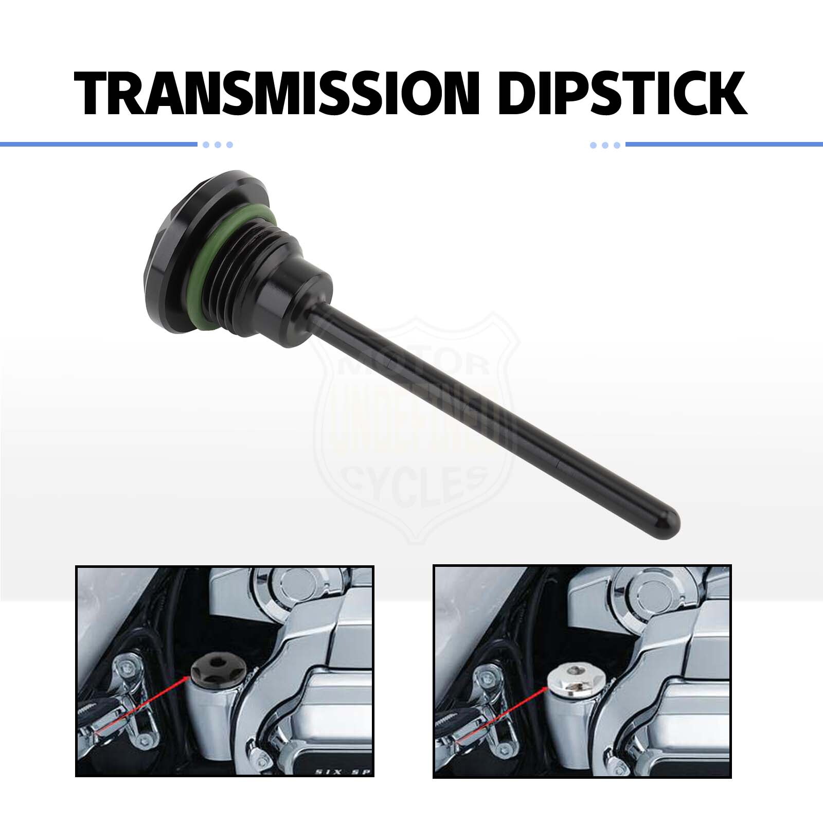 Dipstick Transmission Oil Fill Plug for Harley Touring Road Glide Dyna ...