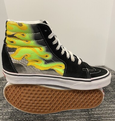 Unisex Vans Off The Wall High-Top Sneakers Men’s Size 6 Women’s Size 7. ...