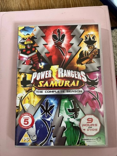 Power Rangers Samurai - The Complete Season - 4 Disc DVD Boxset - UK ...