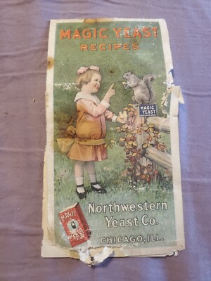 Vintage Advertisements Magic Yeast Recipes | eBay