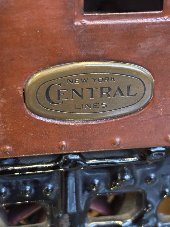 Ives Trains 1925 3242R NYC Central Lines ~Brass Plates~ Great for Parts ...