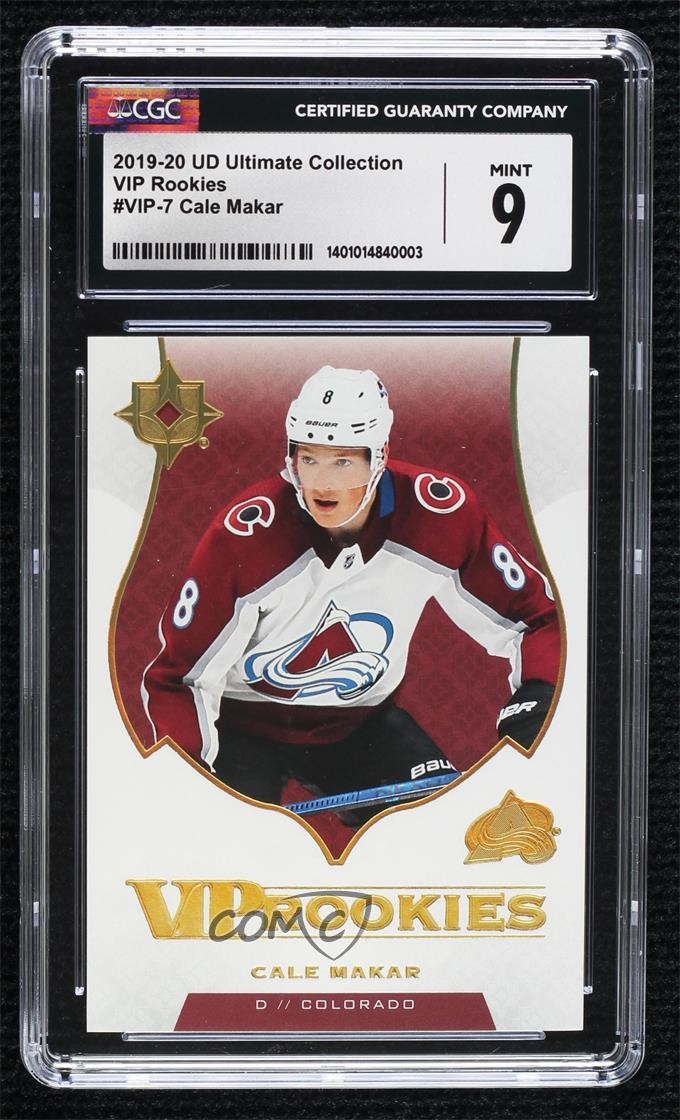 2019-20 Upper Deck Ultimate Collection - Vip Rookies Tier 3 Cale Makar ...