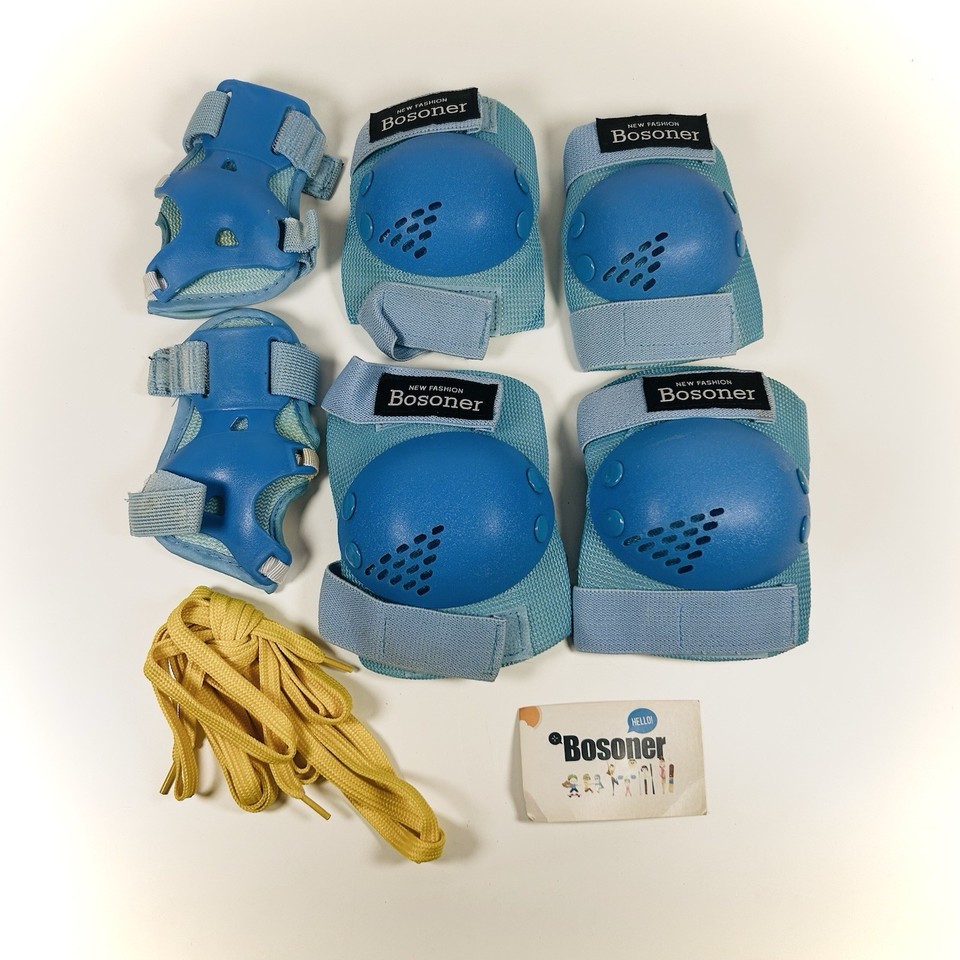 BoSoner Kids Knee Pads Elbow Pads Wrist Guards Protective Set Size ...