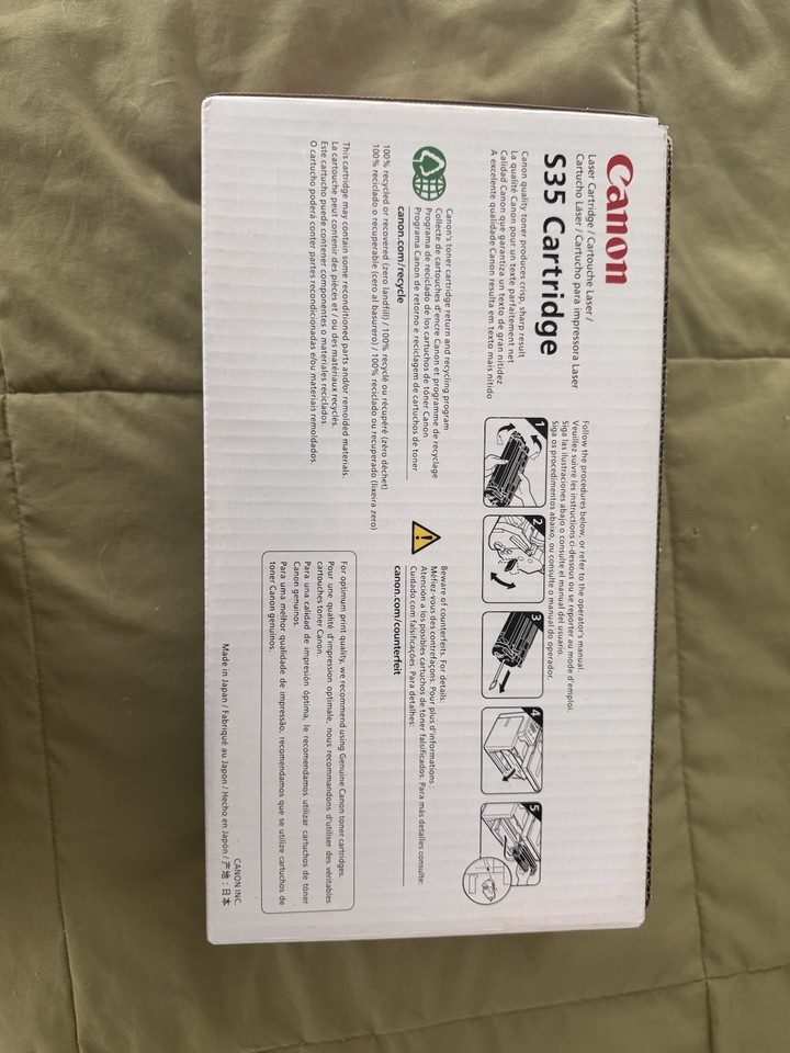 Cannon S35 Monochrome Laser Cartridge ImageCLASS D300 Series ...