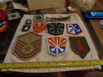 10 Military Patches (Box Tyr Bag#AX6) | eBay