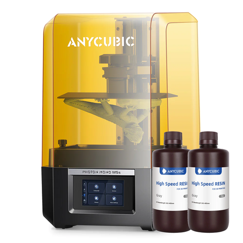 ANYCUBIC Photon Mono M5s 12K HD LCD Resin 3D Printer + 2KG High Speed ...