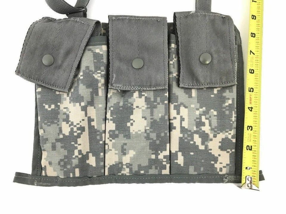 6 Magazine ACU Bandoleer Pouch, MOLLE Mag Pouches Military Army UCP ...