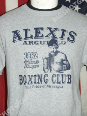 Alexis Arguello Boxing shirt Latin Puerto Rico Boxers | eBay