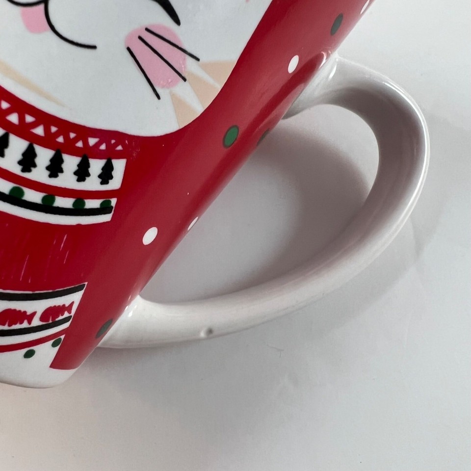I Love My Cat Red Coffee Mug By Chasing Lola | eBay