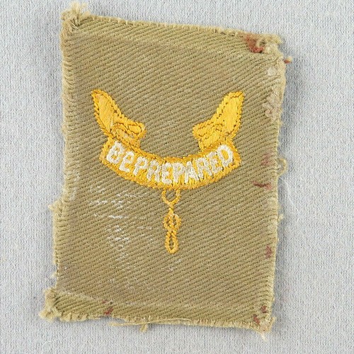 1914-1936 Second Class Scout Rank Patch Fine Cofee/Tan 15mm knot Type 6 ...