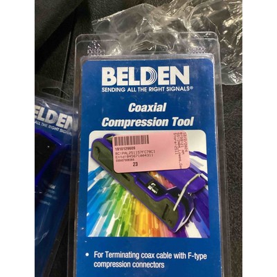 Belden Coaxial Compression Tool | eBay