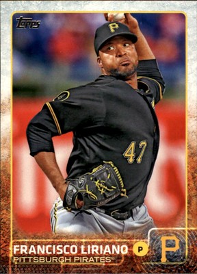 2015 Topps #388 Francisco Liriano Pittsburgh Pirates | eBay