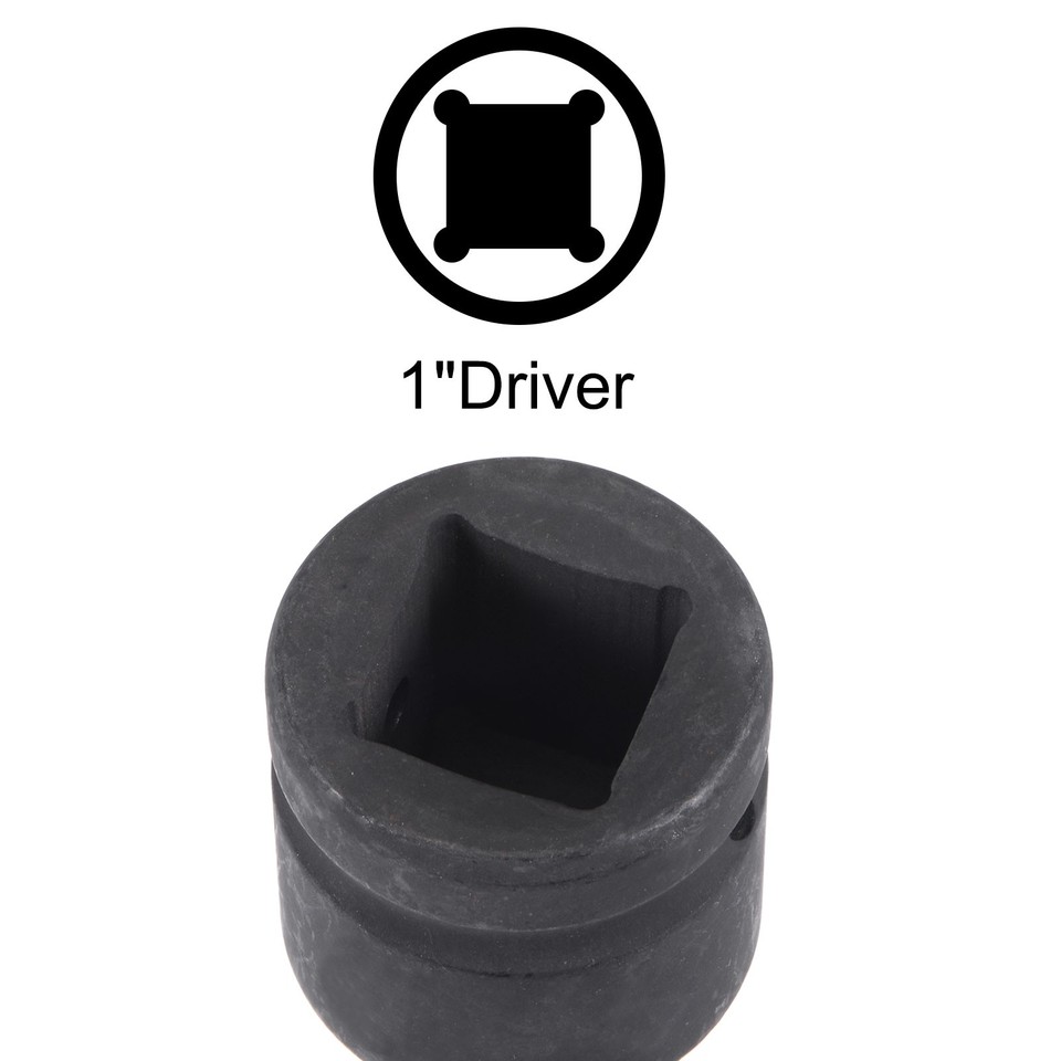 36mm Impact Hex Bit Socket 1" Drive 102mm Length CR-MO Steel | eBay