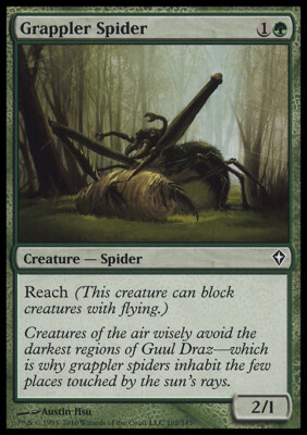 MTG Magic the Gathering Grappler Spider (102/151) Worldwake LP | eBay