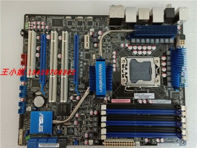 For ASUS P6T WS PRO Intel X58 ICH10R 1366 DDR3 AXT MotherBoard tested ...