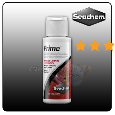 Seachem PRIME AQUARIUM Water Conditioner FISH TANK DECHLORINATOR ...