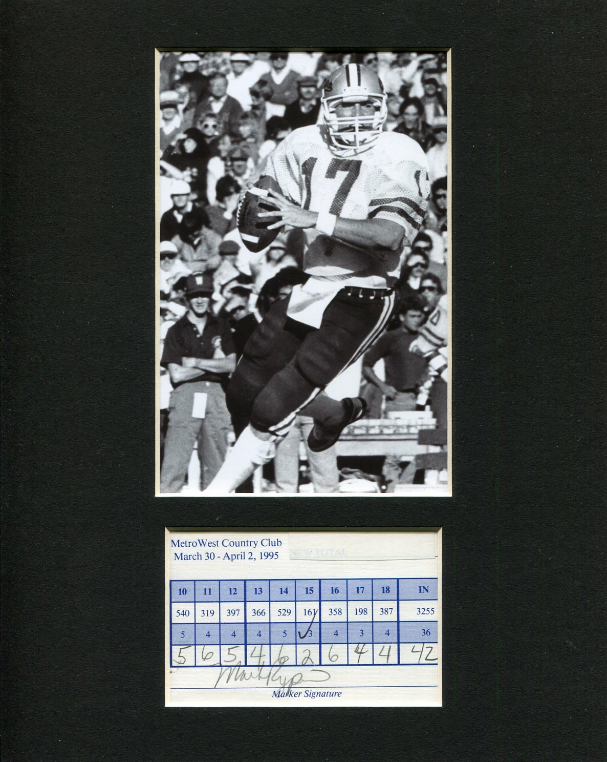 Mark Rypien Washington State Cougars Washington Redskins Signed Photo ...