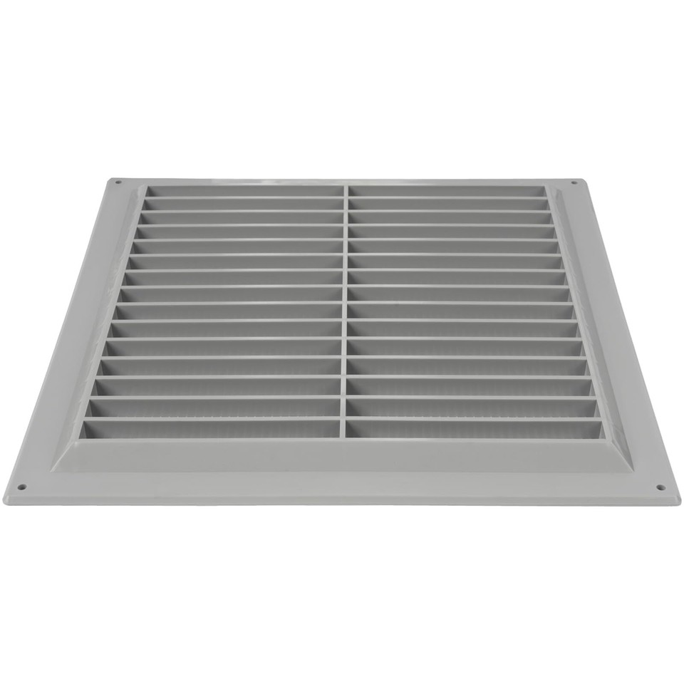2-Pack 8'' x 8'' Inch Plastic Gray - Vent Cover - Square Duct Cover ...