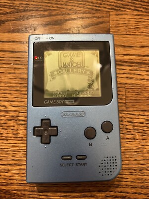 Nintendo Game Boy Pocket - Ice Blue Mgb001 45496710675 | eBay