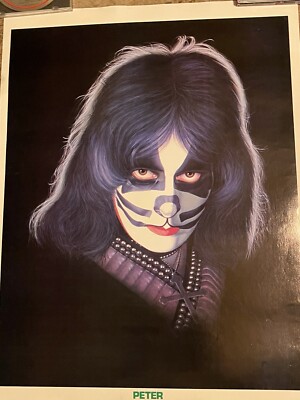 KISS Peter Criss Original Vintage Solo Album Lp Record Carnival Poster ...