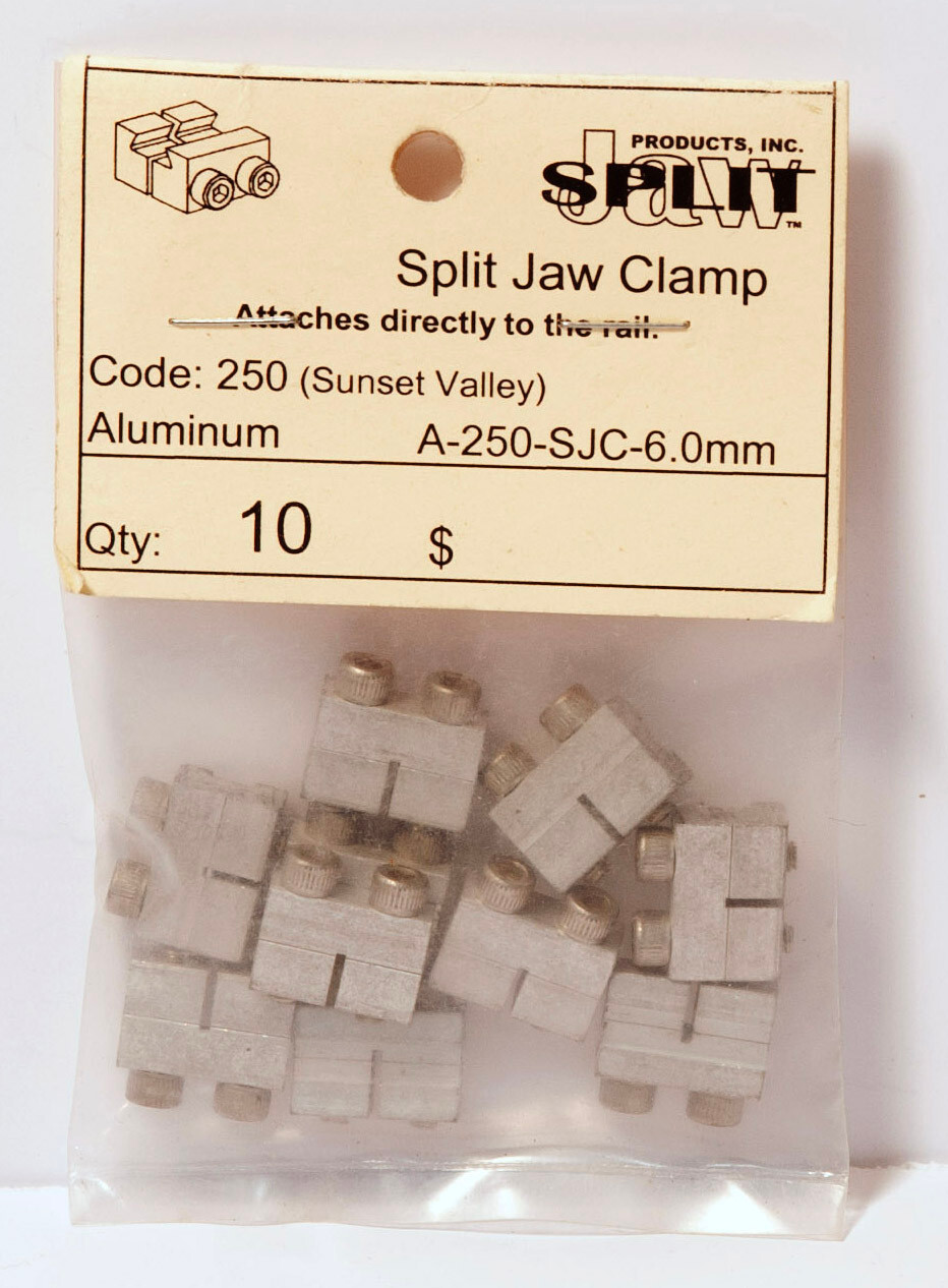 Split Jaw Clamp (10 pack) Code 250 / A-250-SJC-6.0mm | eBay