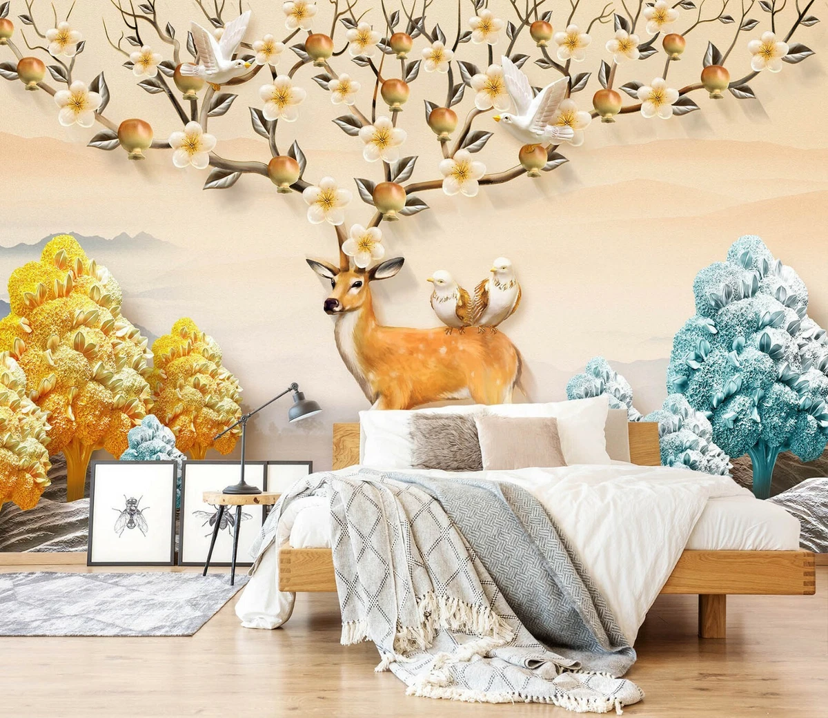 3d Deer Wallpaper