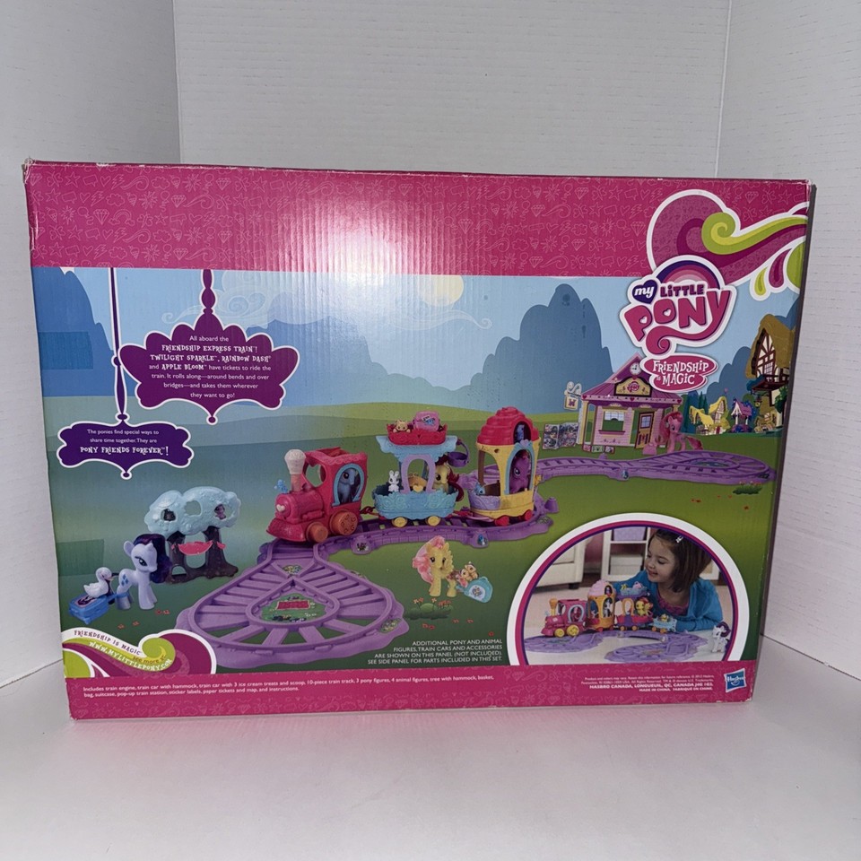 My Little Pony Friendship Express Train Toys R Us Special Edition Train ...