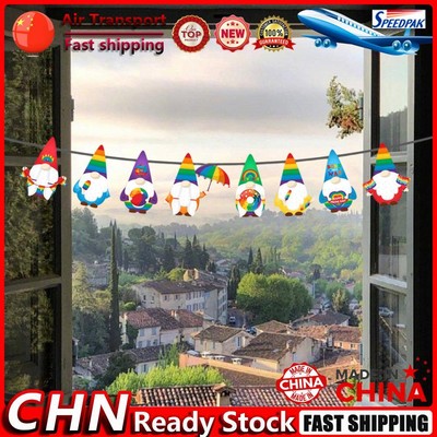 5M LGBT Pride String Flag Banners Love Is Love 12 Paper Flags for ...