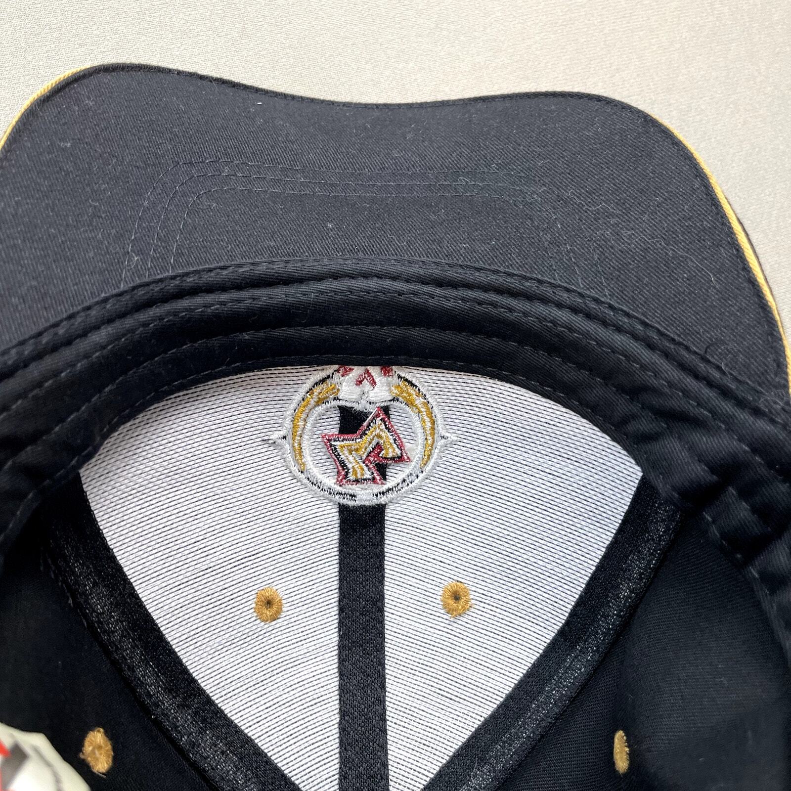 Vintage Las Vegas Outlaws Hat Cap Strapback Black XFL Football Drew ...