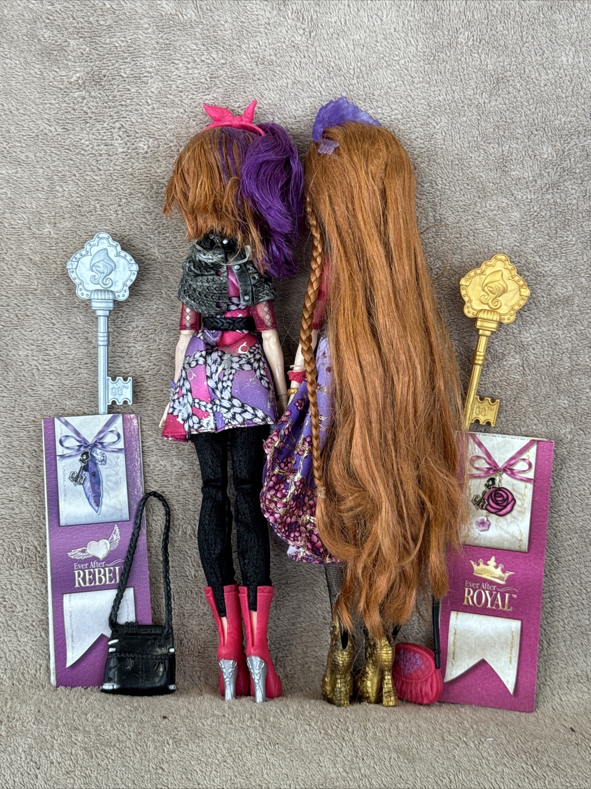 Ever After High Royal Dolls Holly & Poppy O’Hair Sister Pack Almost ...