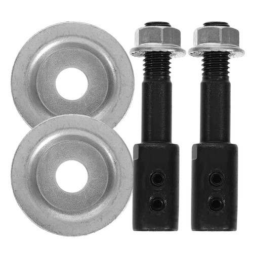 2 Sets Buffing Wheel Adapter Bench Grinder Motor Shaft Extension for ...