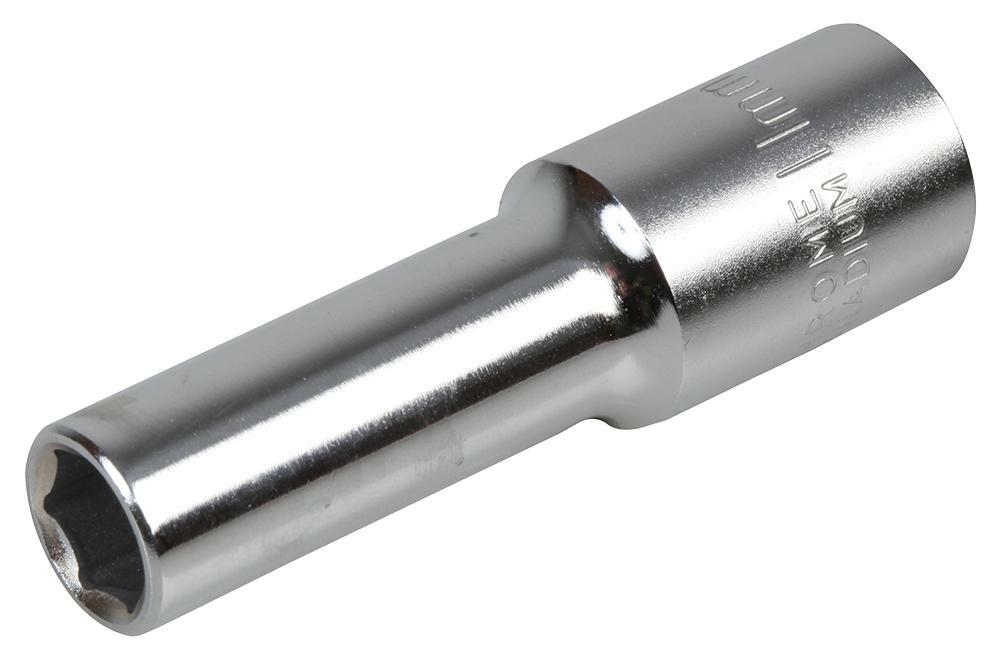 1/2" DEEP CHROME SOCKET 11MM, AF SIZE - METRIC 11MM, DRIVE FOR ...