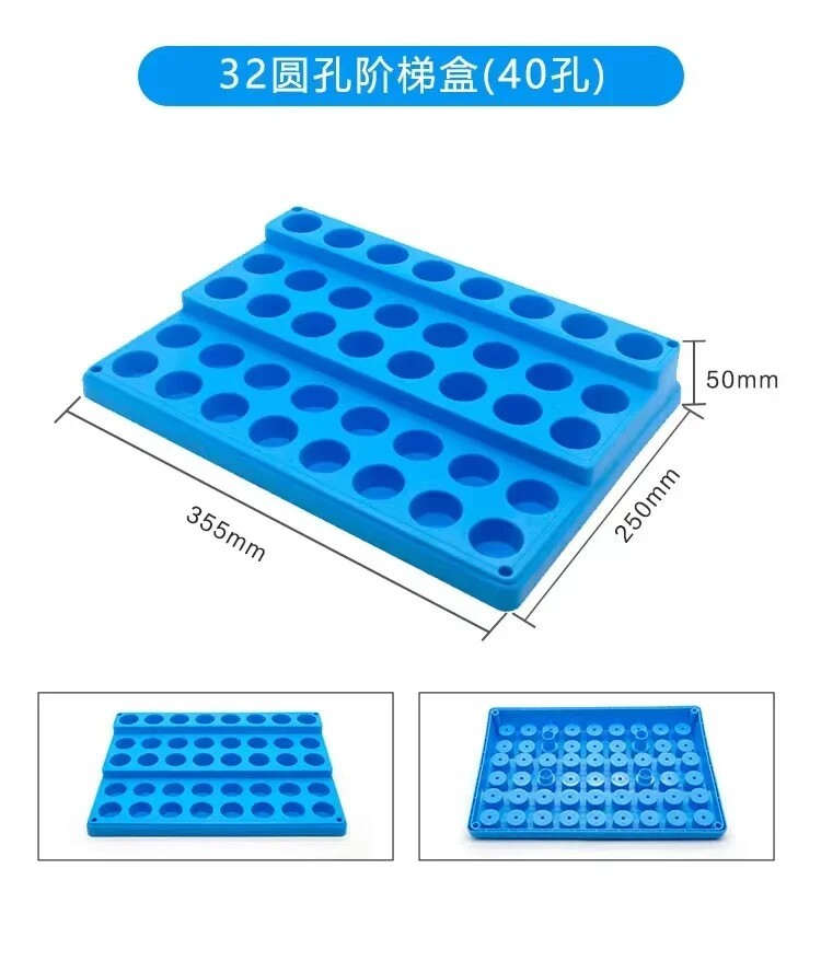 BT Tool Holder Storage Box Rack BT30 BT50 Hard Plastic CNC Milling ...