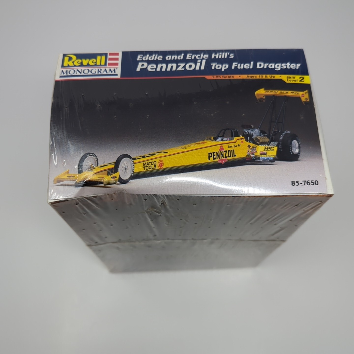 Revell Monogram Eddie & Ercie Hill's Pennzoil Top Fuel Dragster Model ...