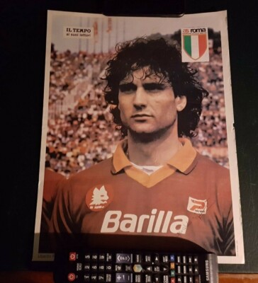 CALCIO A.S. ROMA Scudetto 1983 ** UBALDO RIGHETTI ** il Poster ( Rarità ...