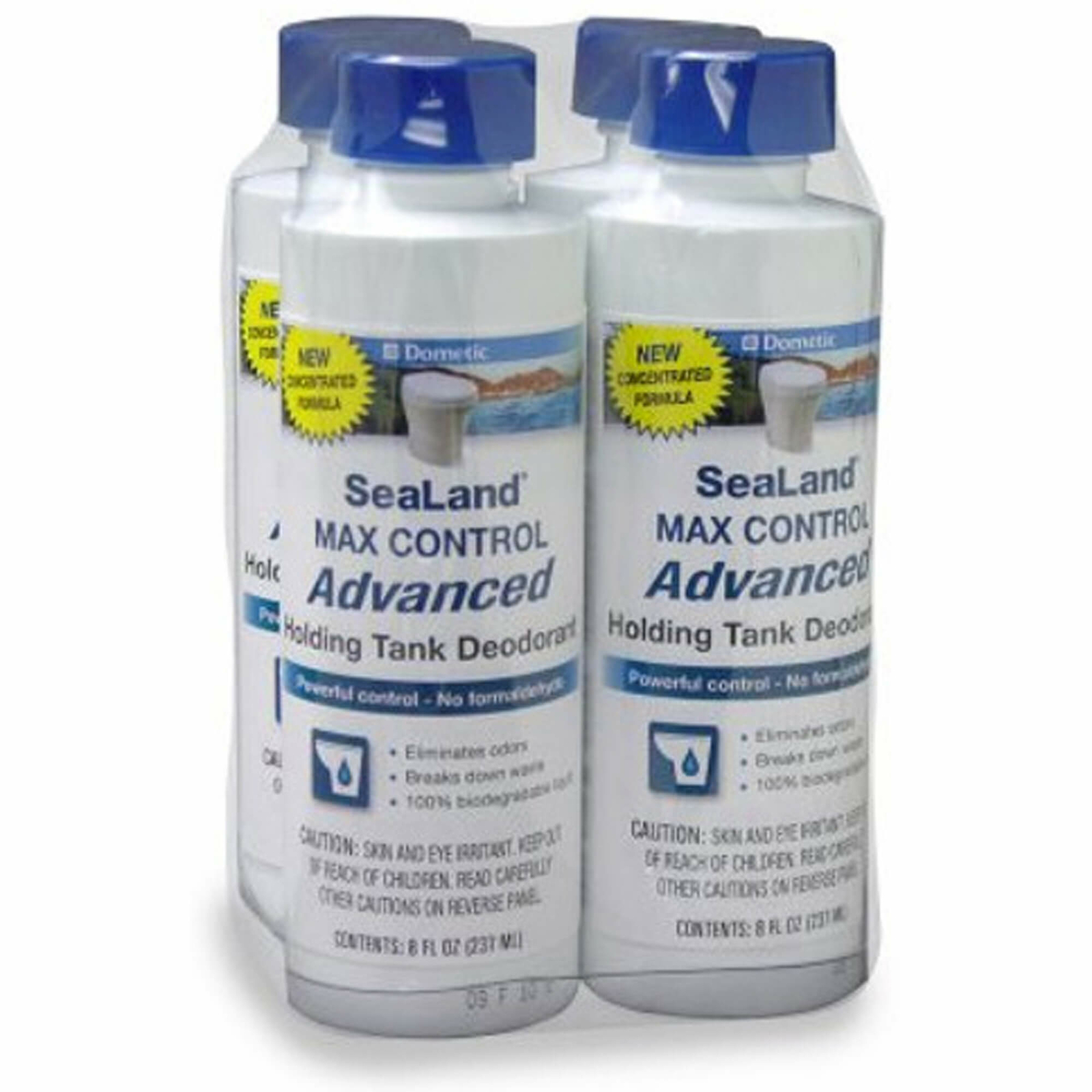 Dometic SeaLand 379700029 Max Control Holding Tank Deodorant 4-Pack 8 ...