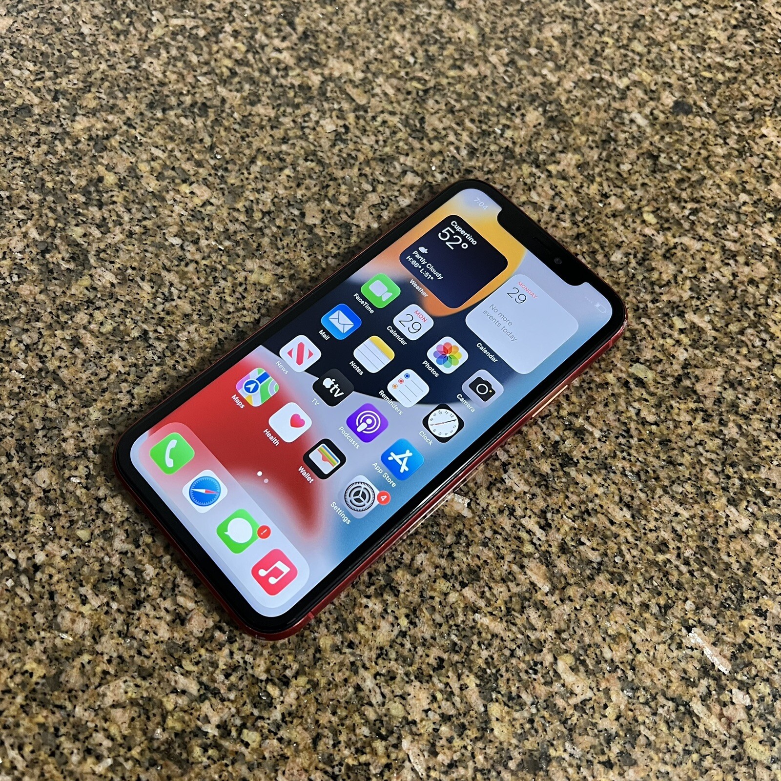 Apple iPhone 11 PRODUCT RED 64GB Unlocked A2111 Missing Back Please Read