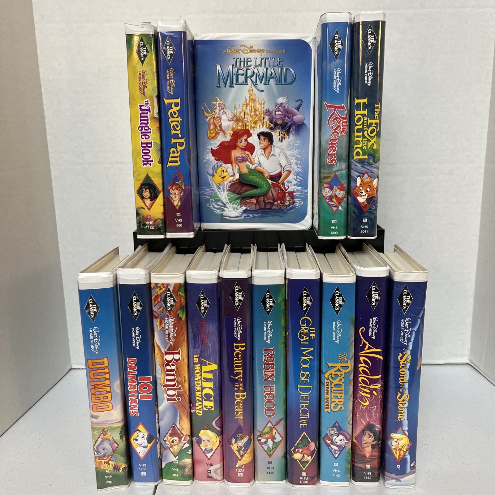 Disney VHS Black Diamond Collection Lot Of 15 | eBay