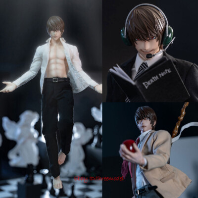 GAMETOYS 1/6 GT-008UP DEATH NOTE Yagami Light KIRA PVC Action Figure IN ...
