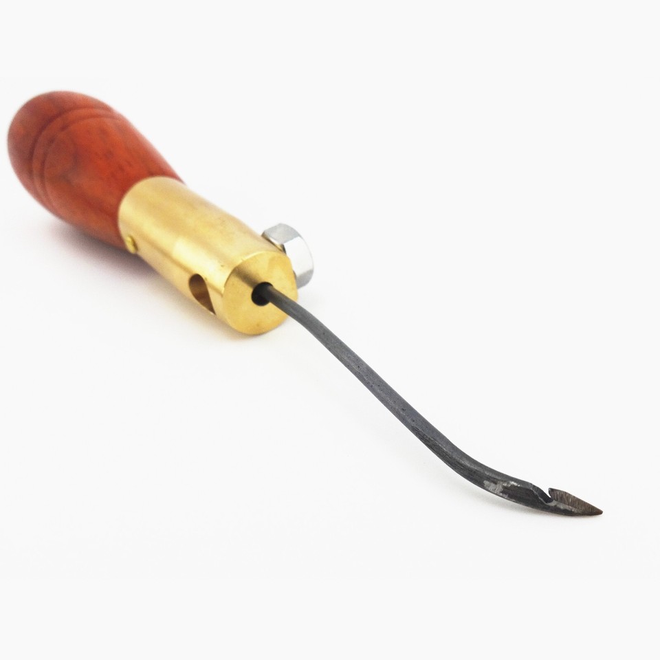 1pc 6# Leather Craft Shoemaker Cobbler Sewing Stitching Arc Hook Needle ...