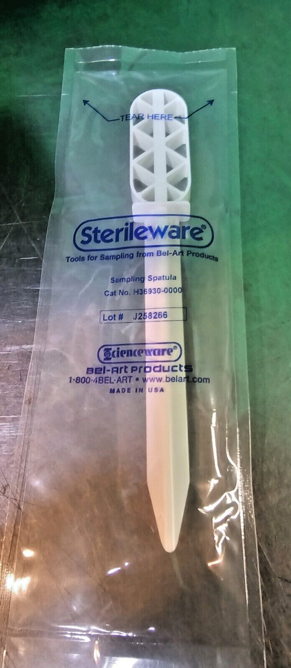 SCIENCEWARE H36930 Spatula, Sterile, 9" V-shaped | Sterileware| Pack Of 5 | eBay